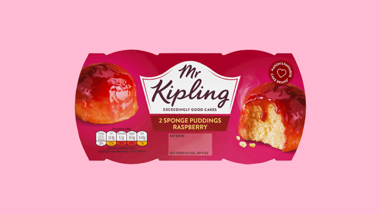 Cherry Bakewell Sponge Pudding x2 - Mr Kipling UK