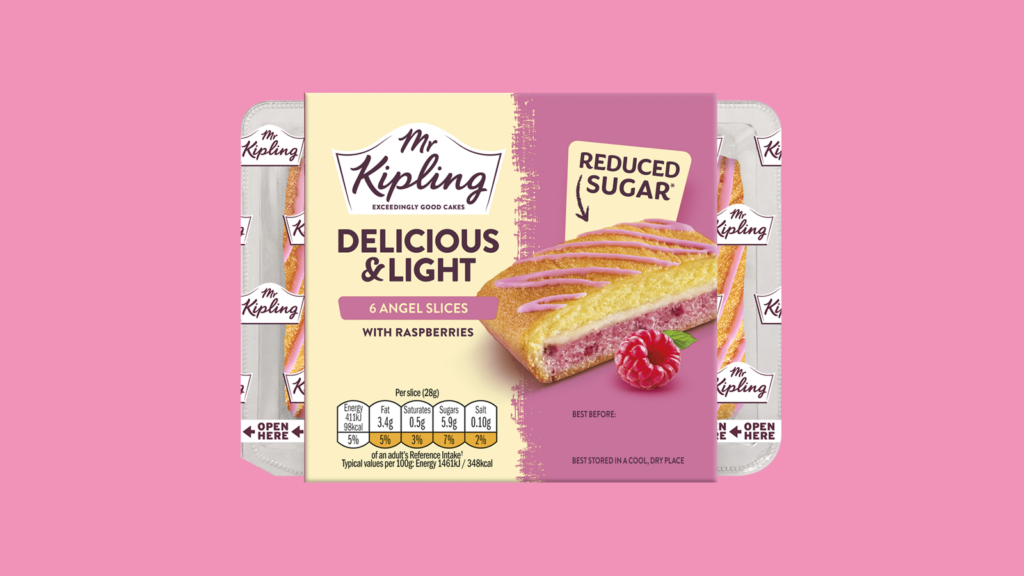 Angel Slices with Raspberries - Mr Kipling UK